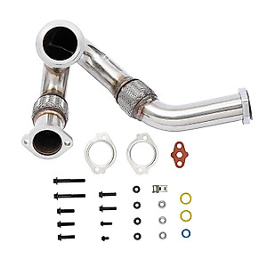 HQPASFY Turbocharger Y-Pipe Up Pipe for 2003-2007 Ford 6.0L Powerstroke Diesel Replaces# 679-011, 5C3Z6K854CA