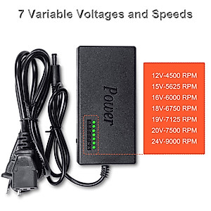 BERXOL Mini Drill Press, Benchtop Drill Press, Portable Electric Drilling Machine, CNC 795 Motor, B10 Chuck, Drill Bit and Clamp for Metal Wooden Jewelry DIY and Crafts Projects