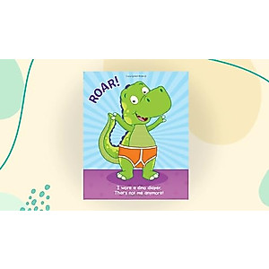 Dino Potty: Learn to Potty with Dino - Easy-to-Follow Step-by-Step Board Book, Make Potty Training Exciting and Fun! Encouraged for Children Ages 2 and Up