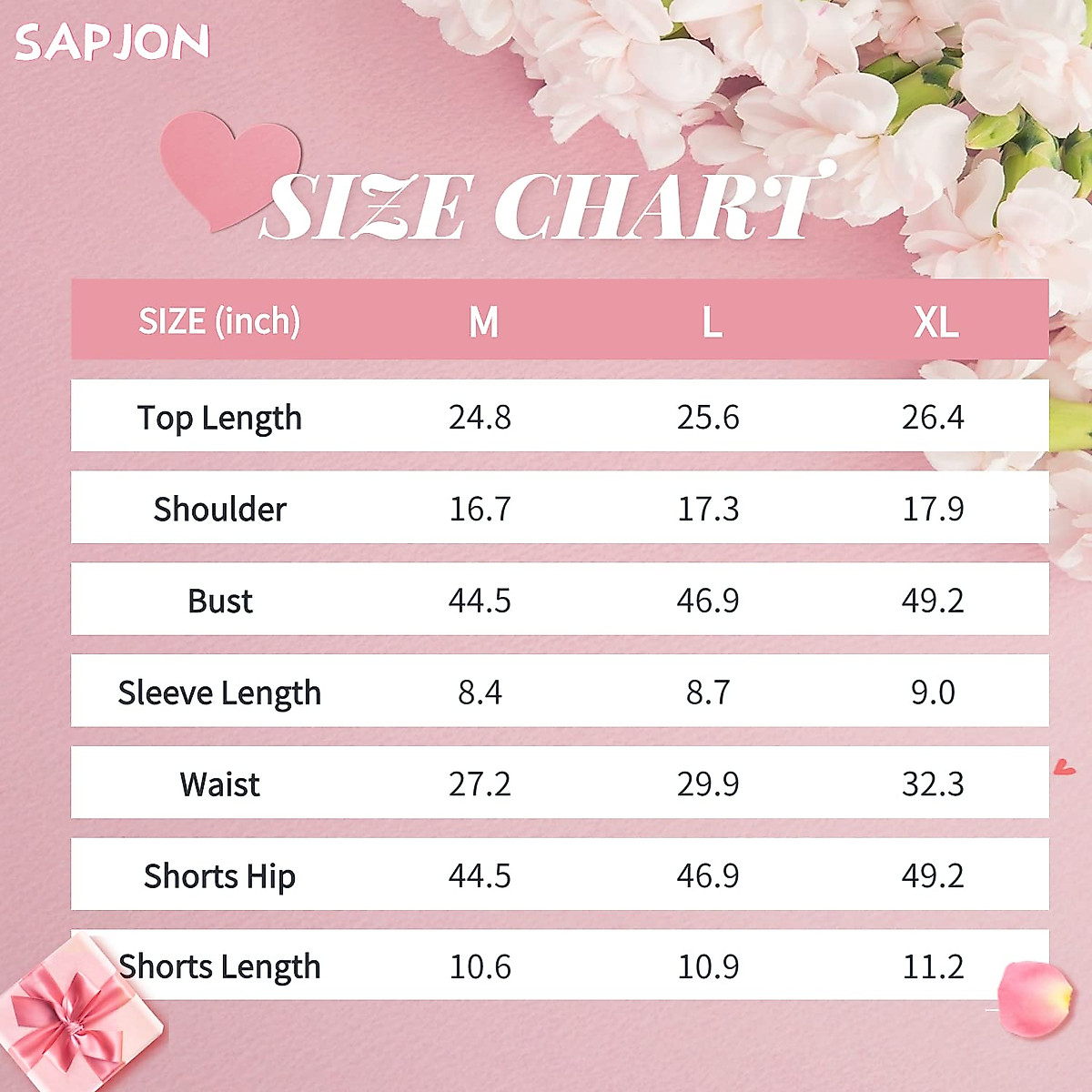 SAPJON Satin Silk Pajamas for Women 2Pcs Ruffle Notch Collar Sleepwear Button Down Short Sleeve Shorts Pjs Set Loungewear Black