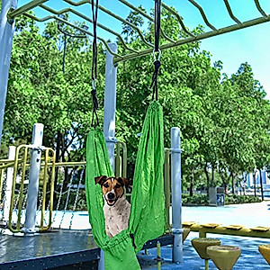 Collapsible Swing Therapy Swing for Boys or Girls with Special Needs Cuddle Swing Indoor Outdoor Kids Swing (Green)