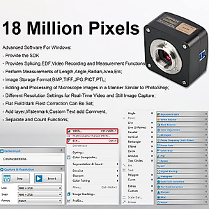 KOPPACE 174X-1745X Light-Dark Field Inverted Electron Microscope 18 Million Pixels Polarization Observation