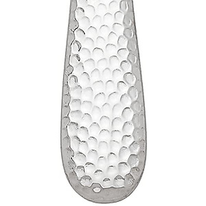 Wallace Continental Hammered 78-Piece 18/0 Stainless Steel Flatware Set, Service for 12