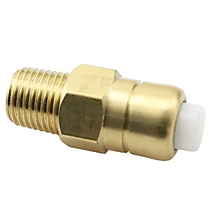 LQ Industrial Pressure Washer Thermal Relief Valve Kit 1/4 NPT Thermal Relief Valve for Power Washer, Pressure Washer Pump