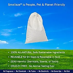 SMELLEZE Reusable Paint Odor Remover Deodorizer Pouch: Gets Fumes Out Without Scents in 150 Sq. Ft.