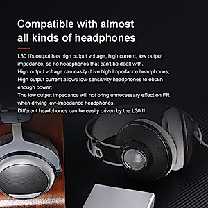 Topping L30 II Single-Ended Headphone Amplifier, NFCA Modules UHGF Technology Hi-Res Audio AMPs(Blue)