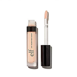 e.l.f. Lip Plumping Gloss, Soothes, Shimmer, Peach Bellini, 0.09 Ounce