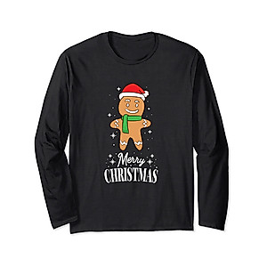 Christmas Gingerbread Long Sleeve T-Shirt