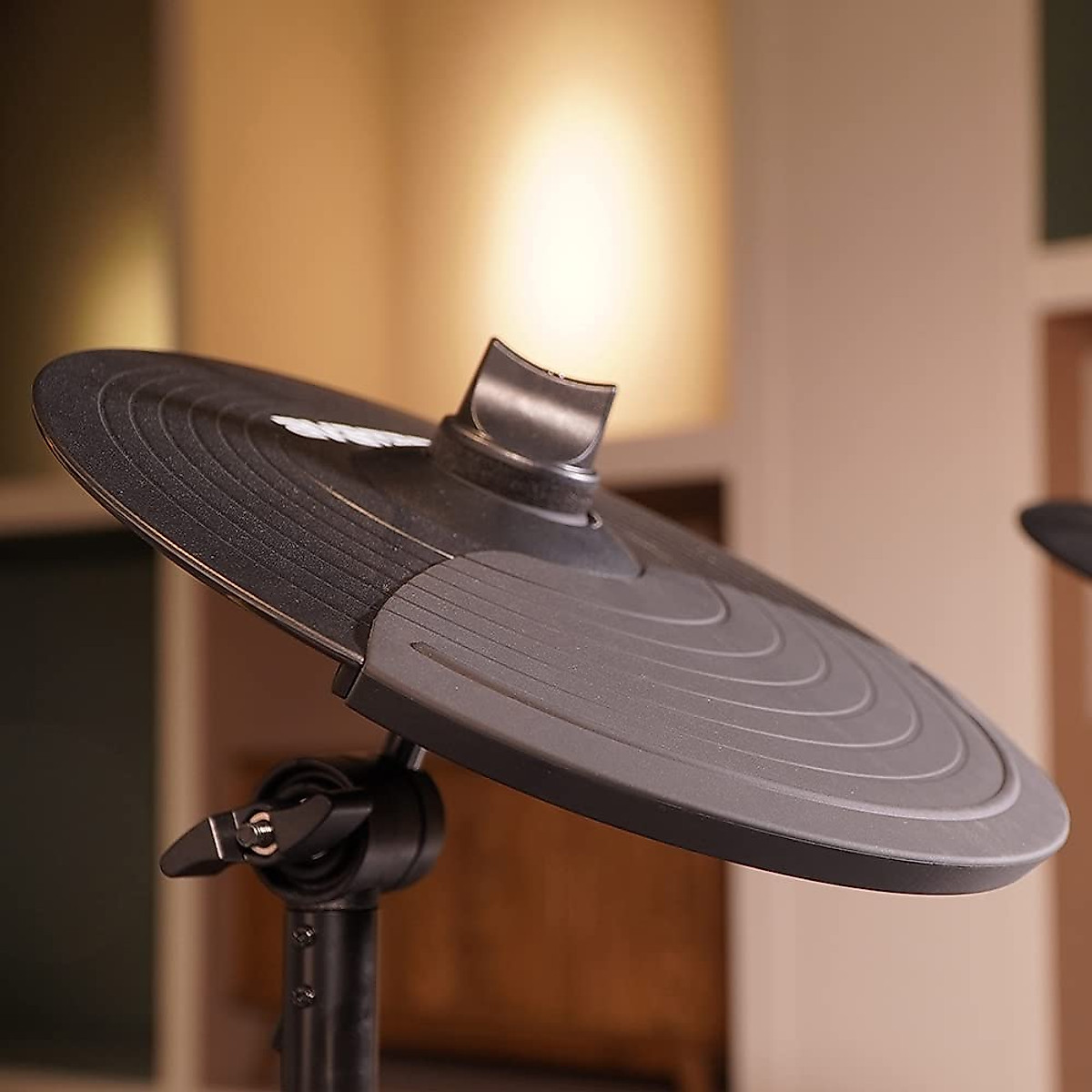 HXW SD61-4 Professional Electric Drum Set Mesh Electronic Drum Kit for Beginner, 251 Dynamic Sounds in 25 Kits, Solid Racks, USB-MIDI, Drum Sticks Included