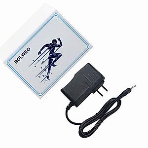 BOLWEO 12V 1A Power Supply Adapter Charger Cord for Kids Ride on Car LED Strip Lights Speaker Router Monitor IP CCTV Camera Alarm Siren Horn Telescope Fan Credit Card Machine AC DC Barrel 5.5x2.1mm