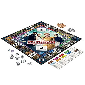 Hasbro Monopoly Bridgerton Edition, White.