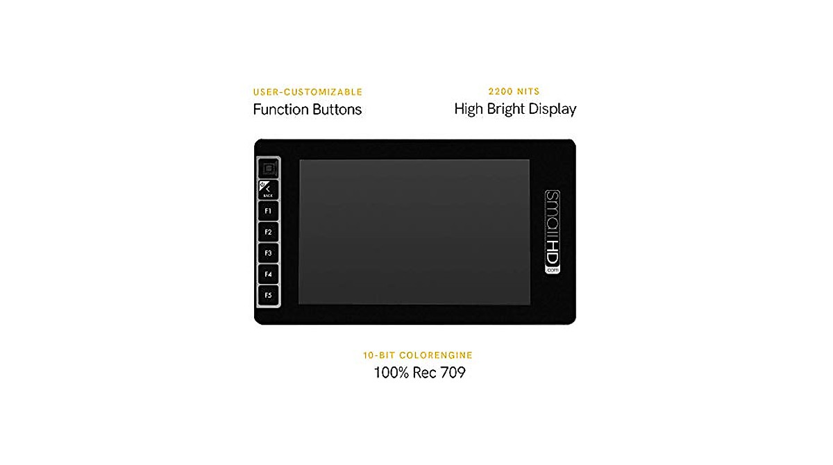 SmallHD 703 UltraBright On-Camera Monitor - 7-inch 2200 Nits Display