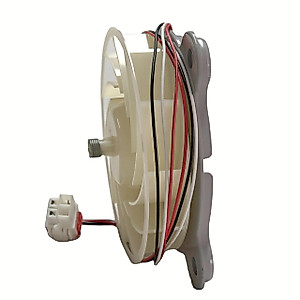 Upgraded DA31-00287B Refrigerator Evaporator Fan Motor (OEM) Compatible with Samsung Refrigerator Replaces DA31-00334A DA96-00968A 3954921 AP5948644 PS9494284 EAP9494284 DC12V 0.21A Warranty: 3-Year.