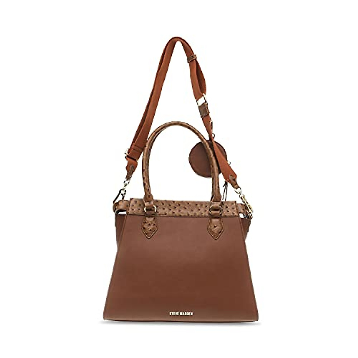 Steve Madden Hensley Lady Bag Satchel, Brown