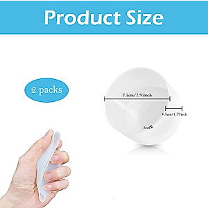 Silicone Boot for Stanley 40 oz Quencher Adventure-Stanley IceFlow 20oz 30oz Rubber Bottom Tumbler Accessories,Protective Water Bottle Bottom Sleeve Cover,BPA Free (Grey+Transparent)