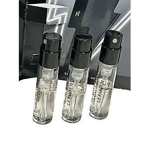 Lot of 3 Carolina Herrera Bad Boy Sample Trial Size Spray Mini Vials 1.5ml 0.05 fl oz