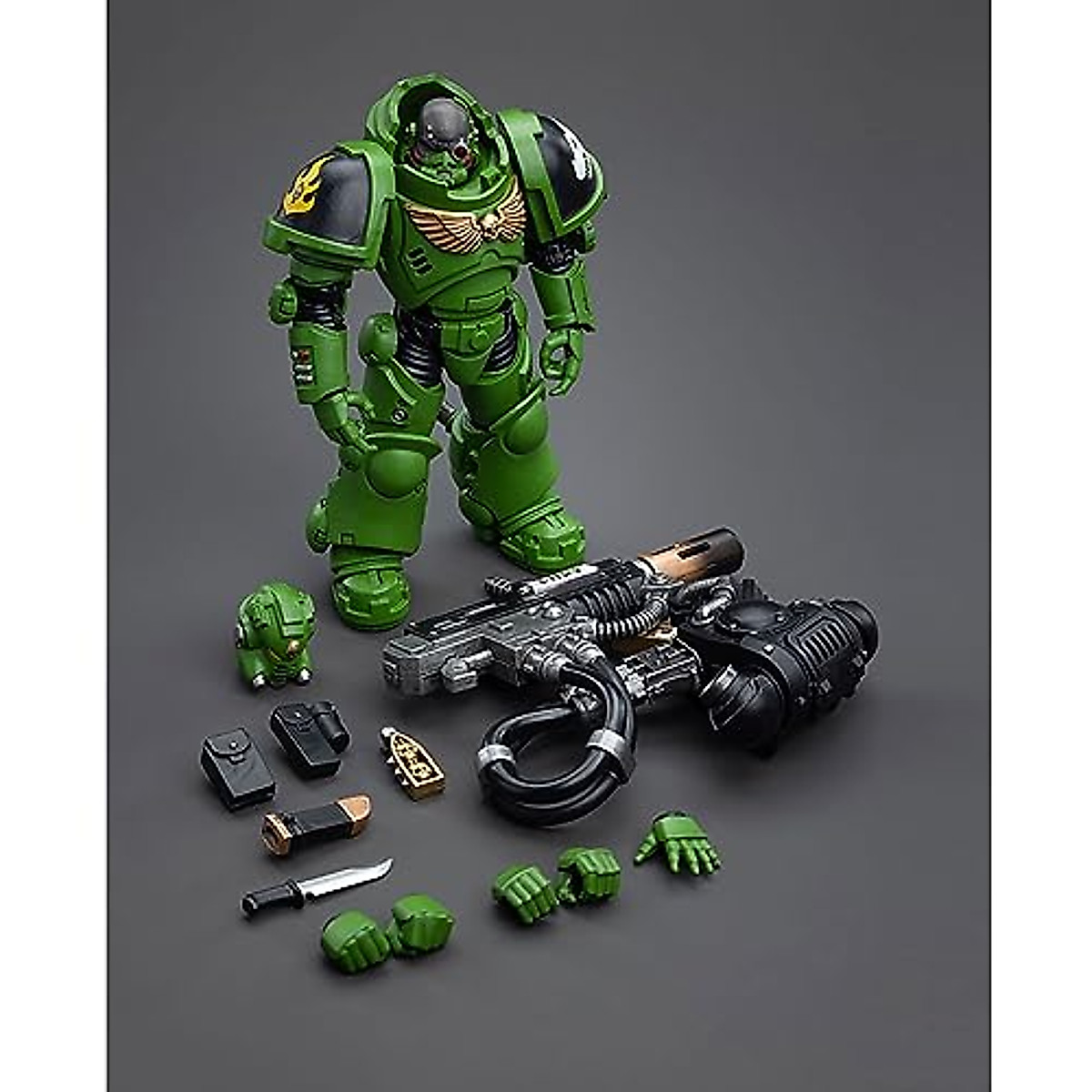 JOYTOY Warhammer 40K Action Figures Salamanders Eradicators Set