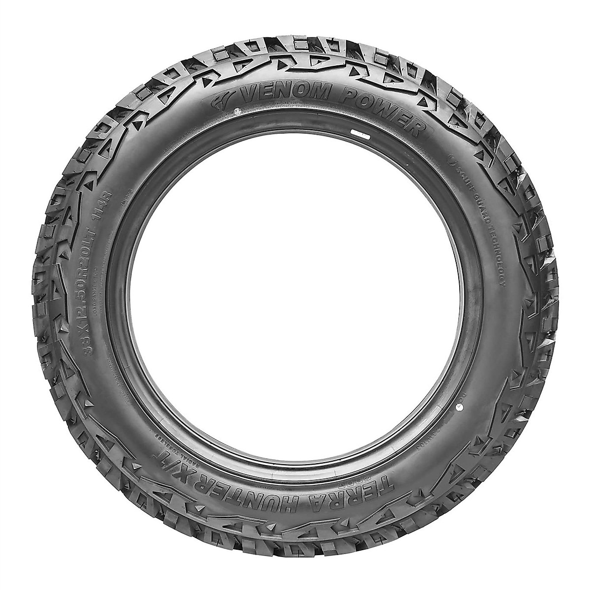 Venom Power Terra Hunter X/T XT Truck/SUV All-Terrain Mud Off-Road Radial Tire-245/60R18 245/60/18 245/60-18 109H Load Range XL 4-Ply BSW Black Side Wall