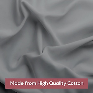 Superity Linen Pillow Cases Standard Size - Soft and Breatheable Cotton White Pillow Cases Set of 2 with Envelope Enclosure. Pillow Covers are 20 x 26. Protect Pillow and Enhance Bedroom Appearance.