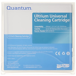 Quantum LTO Ultrium x 1 - Cleaning Cartridge (MR-LUCQN-01), Black