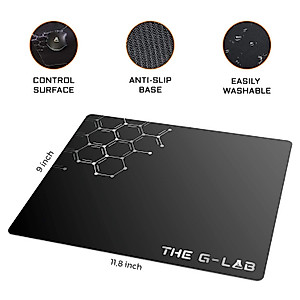G-LAB Combo Selenium - 4 in 1 Gaming Set - Backlit QWERTY Gaming Keyboard, 3200 DPI Gaming Mouse, Headset Gaming, Non-Slip Mouse Pad – Gamer Pack Compatible with PC/PS4/PS5/Xbox One/Xbox Series X