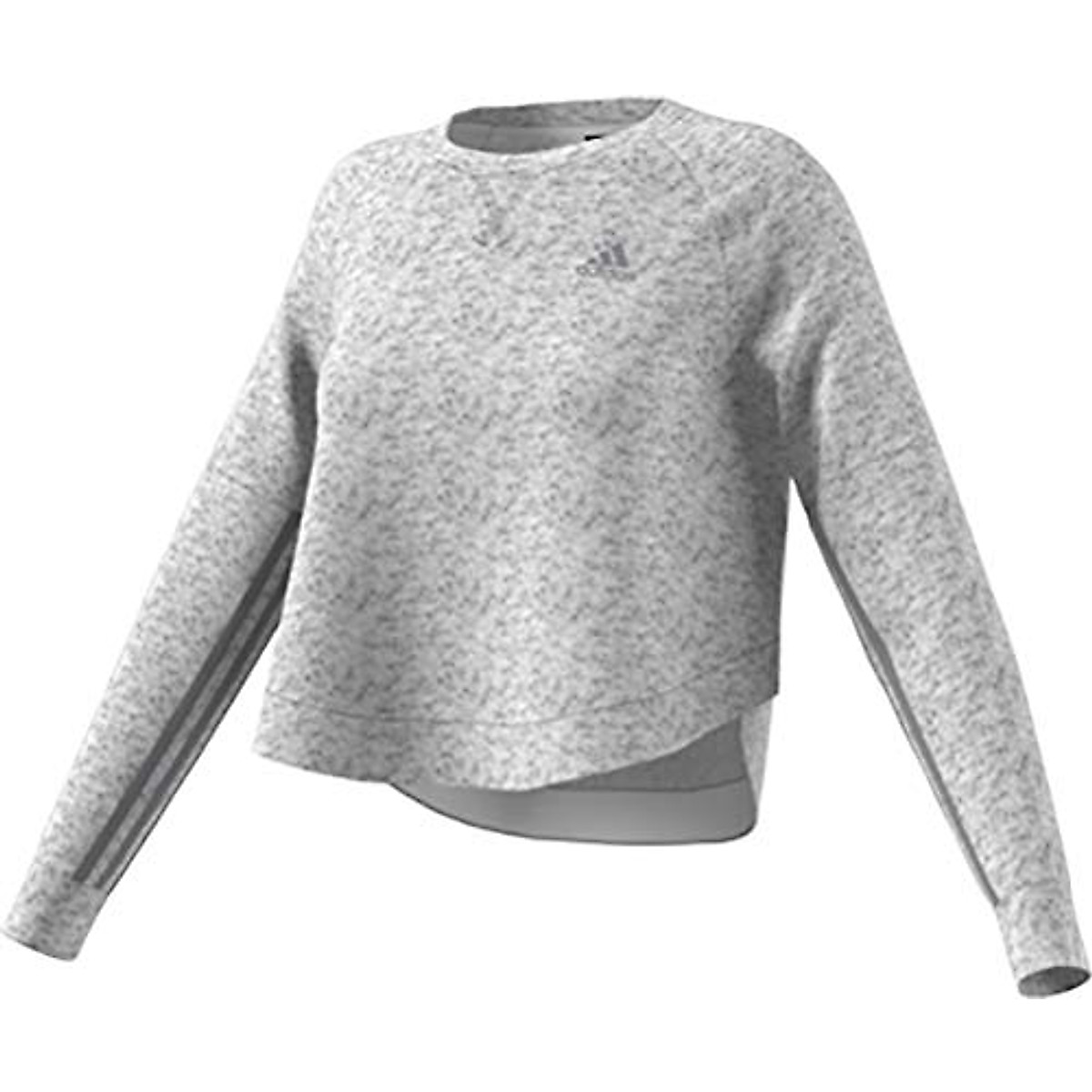 adidas Women's Athletics Sport 2 Street Tunic, White Melange/Grey Three, Large