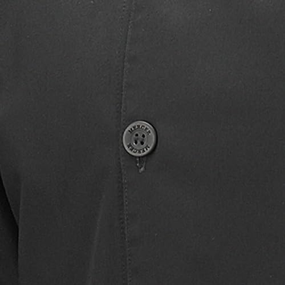 Mercer Culinary M60010BKM Millennia Men's Cook Jacket with Traditional Buttons, Medium, Black