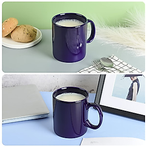 CAILIDE 29oz Extra Large Ceramic Coffee Mug with Handle for Office and Home (Blue)