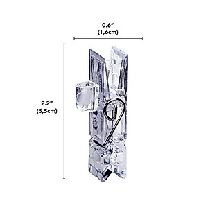 Sterno Home GL42589 LED Battery-Operated Clip String Lights, 10.5 Feet, Warm White Cord