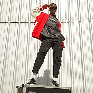 Nike Men's Low-Top Sneakers, Black/White, 7