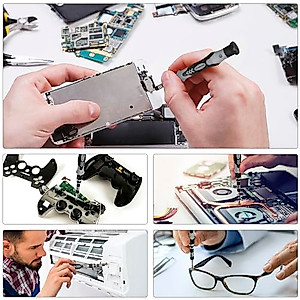 Precision Screwdriver Set, SHARDEN 122 in 1 Electronics Magnetic Repair Tool Kit with Case for Repair Computer, iPhone, PC, Cellphone, Laptop, Nintendo, PS4, Game Console, Watch, Glasses etc (Grey)