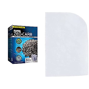 Fluval Water Polishing Pad for 304/305/404/405 Models (6 Pack) Zeo-Carb, 150 Gram, 3-Pack Nylon Bags