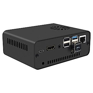 Geekworm NASPi-Lite 2.5 inch SATA HDD/SSD NAS Storage Kit for Raspberry Pi 4 Model B(Not Include Raspberry Pi 4)