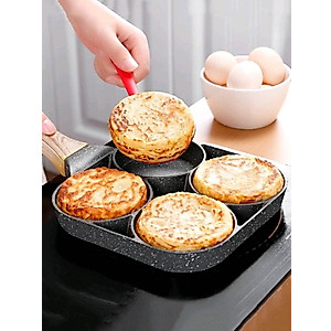 Sacchetto 4 section egg & hamburger frying pan