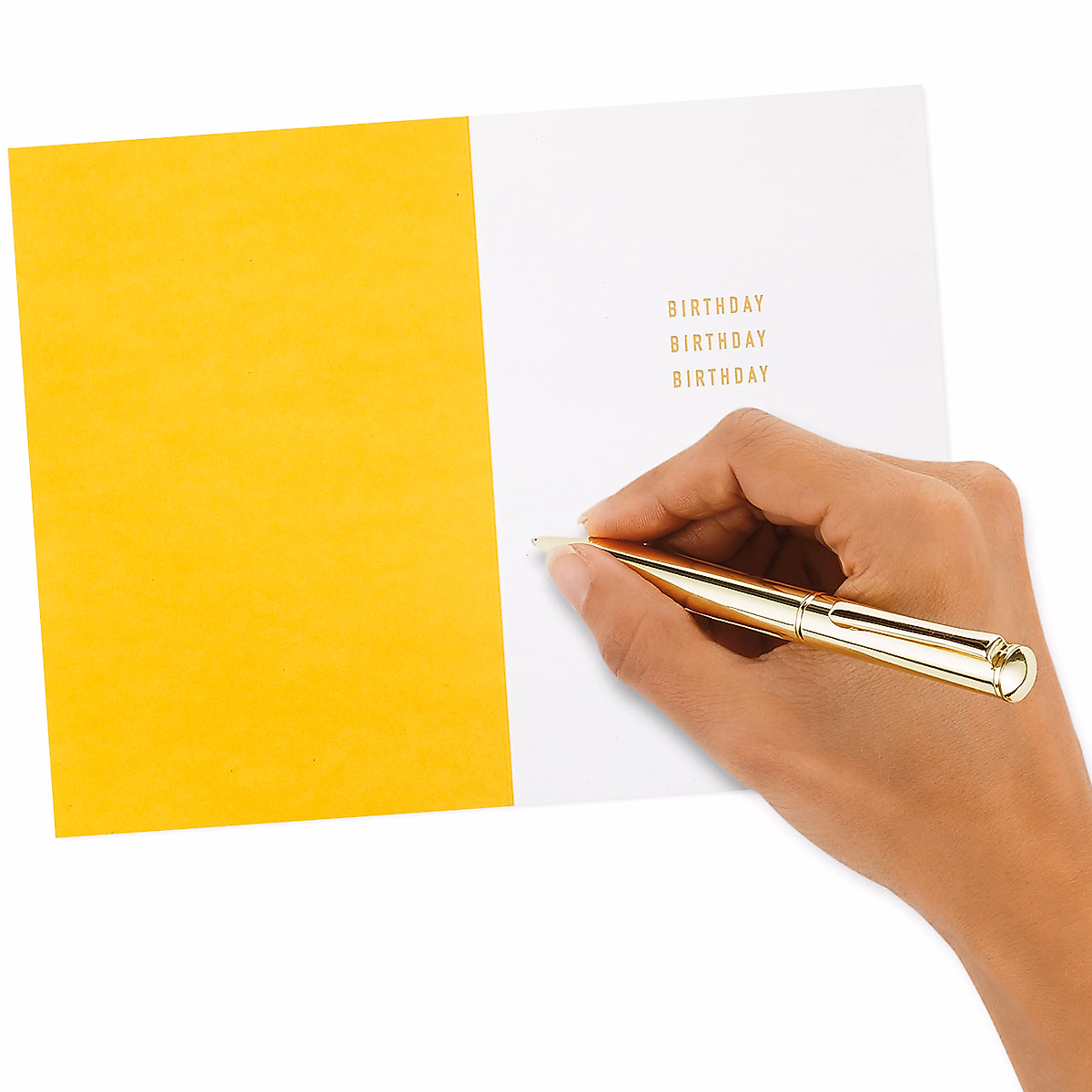 Hallmark Signature Birthday Card (Happy Happy Happy)