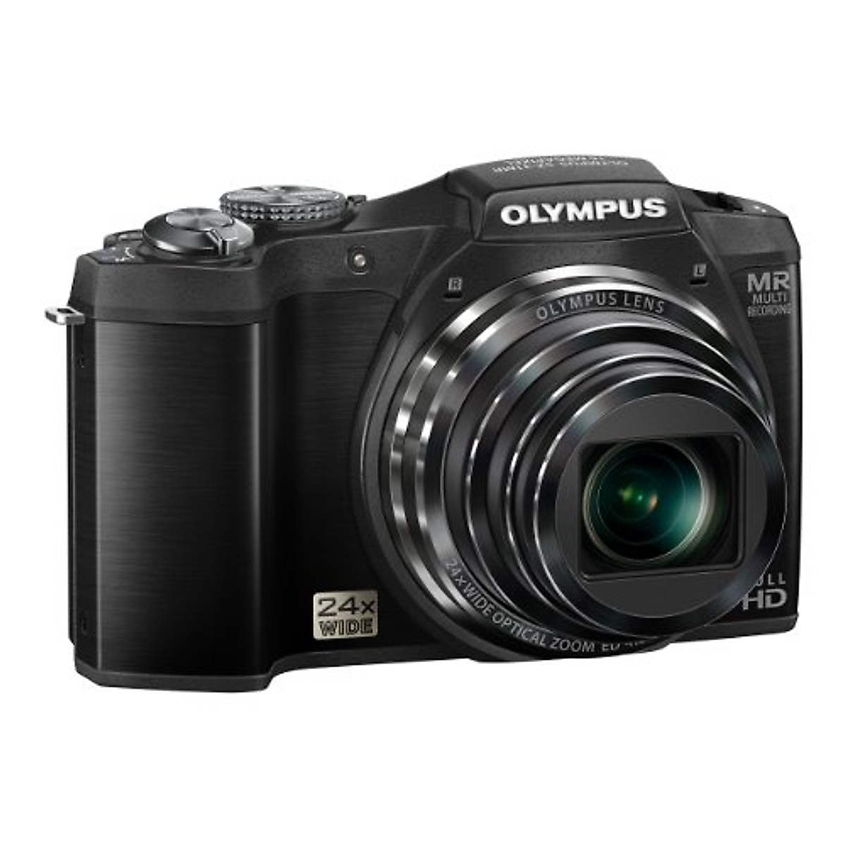 Olympus SZ-31MR 16MP CMOS Camera with 24x Wide-Angle Zoom and 3-inch 920k Hi-Res LCD Touch Panel (Black) (Old Model)