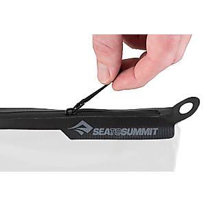 Sea to Summit TravellingLight Clear Zip Pouch with Travel Bottles, TSA Approved Toiletry Kit