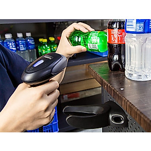 YANZEO Handheld USB Barcode Scanner, Wired CCD Bar Code Reader Plug and Play Fast & Accurate Scanning for for Store, Warehouse, Supermarket