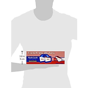 French Vocabulary Flash Cards - 1000 cards: a QuickStudy Reference Tool