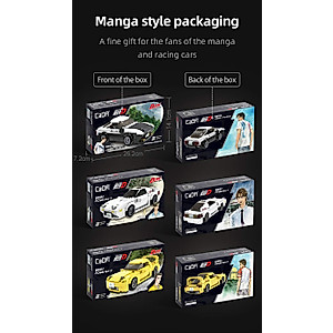 dOMOb Takumi Fujiwara's Tofu Shop - Initial-D 25-th Anniversary – CADA Bricks Toys for 8+ Age Kids & Adults - Licensed Build Model - 1908 Pieces or Blocks – for Boys, Hobbyist, Collector