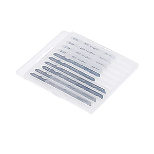 Amazon Basics Assorted T-Shank Jigsaw Blades Set, 10-Pieces
