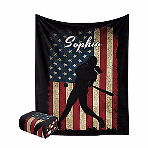 Custom Blanket Personalized View Soft Fleece Throw Blanket with Name for Gifts Sofa Bed 50 X 60 inches