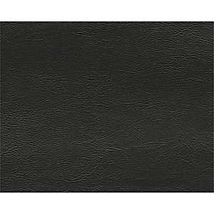 Signature Design by Ashley Vacherie Faux Leather Manual Pull-Tab Double Reclining Loveseat with Center Console, Black