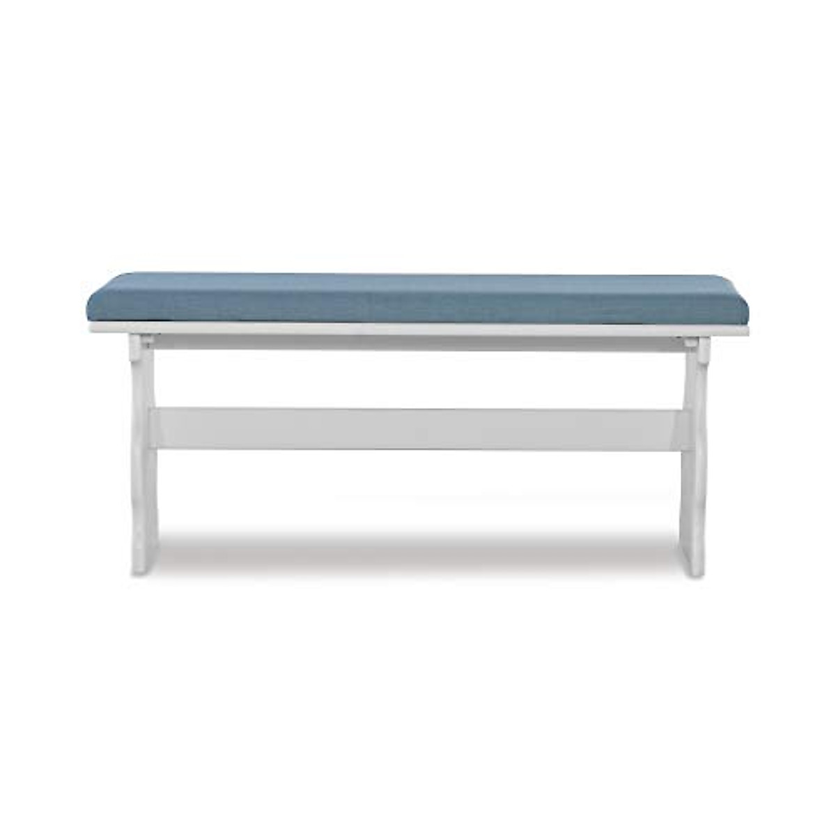 Linon Lucy Capri Blue Nook 66.25 x 34.5 x 50.25