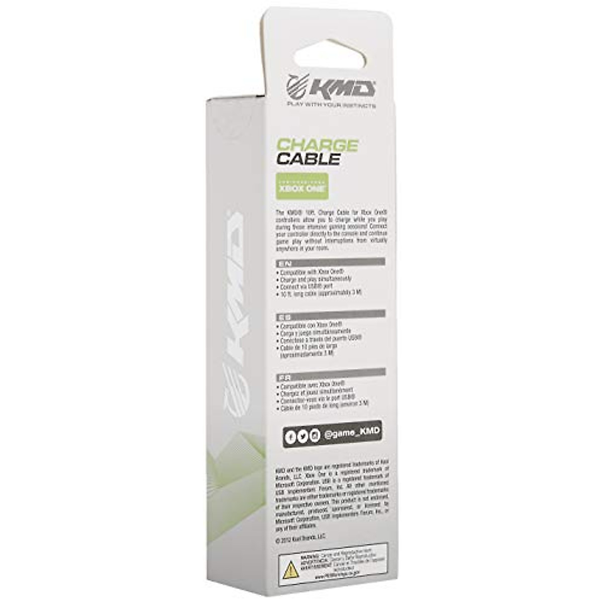 Compatible with Xbox One USB Controller Charge Cable (10 ft)