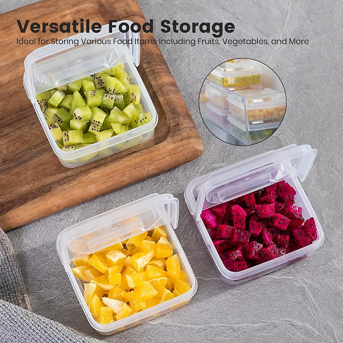 YAFIYGI Sliced Cheese Container for Fridge Clear Plastic Flip Lid Cheese Slice Storage Box Refrigerator Organizer for Food Grated Cheese Singles Convenient Holder Keeps Cheese Fresh Longer