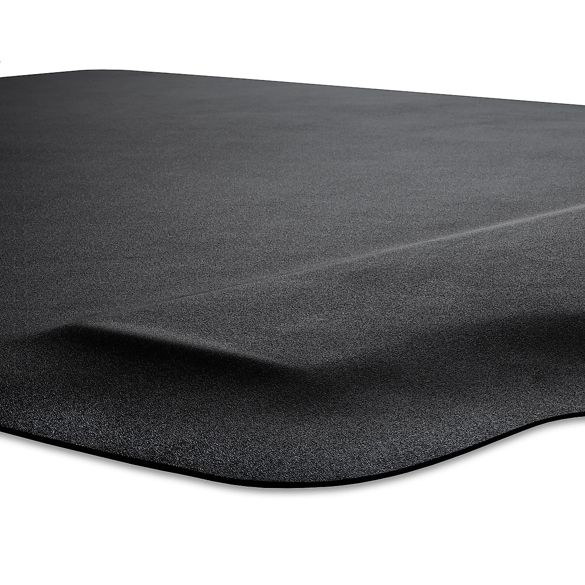 WorkOnIt 54" x 36" Anti-Fatigue Chair Mat for Hardwood Floors, Sit or Standing Desk, Black