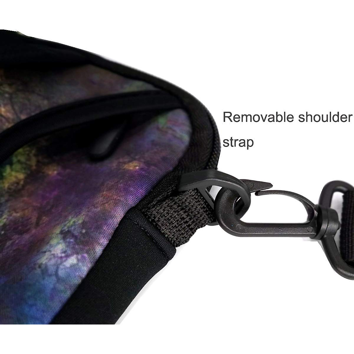 RICHEN 17 inch Laptop Shoulder Bag Carrying Case PC Cover Pouch with Handle Fits 15.6/16/17/17.3/17.4 inch Notebook (16-17.3 inch, Clock & Butterfly)