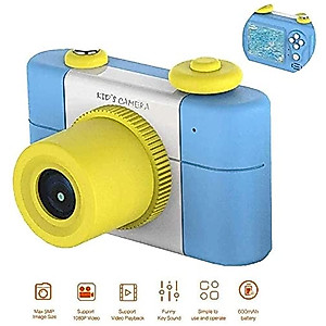 GIENEX Kids Camera Digital Cam for Girls Rechargeable Child Video Recorder with 16GB SD Card 12MP HD 1080P 2 Inch Screen for 3-12 Year Old Boys Toddler