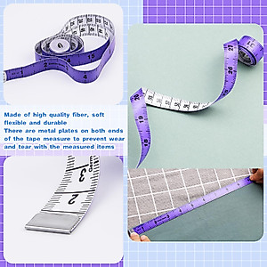 Kollase Flexible Ruler, Curve Ruler 60cm/24in, Sewing Ruler, Curve Ruler for Pattern Making, for Quilting and Sewing with 1 Tape Measure, Quilting Tolls and Supplies